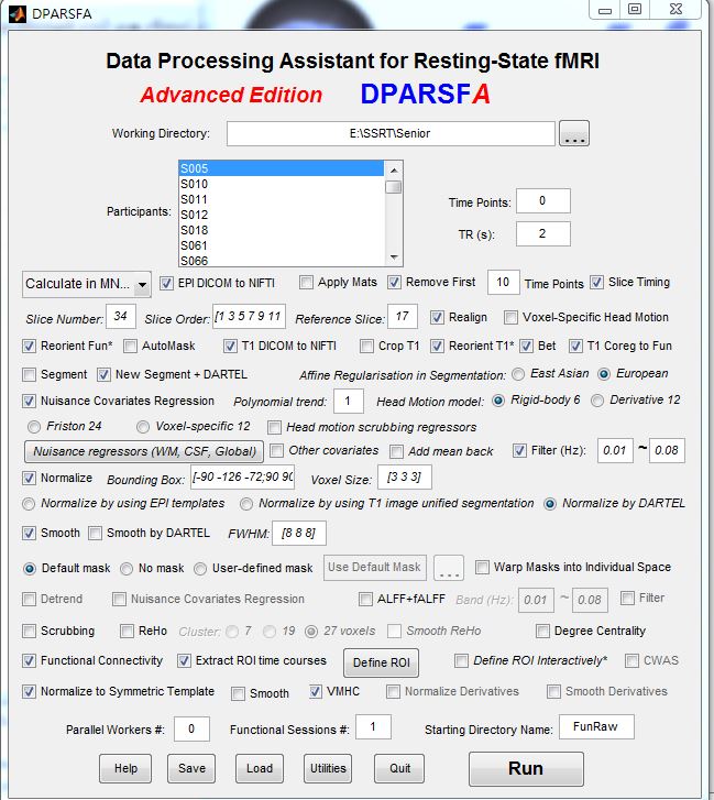DPABI: a toolbox for Data Processing & Analysis for Brain Imaging | The R-fMRI Network